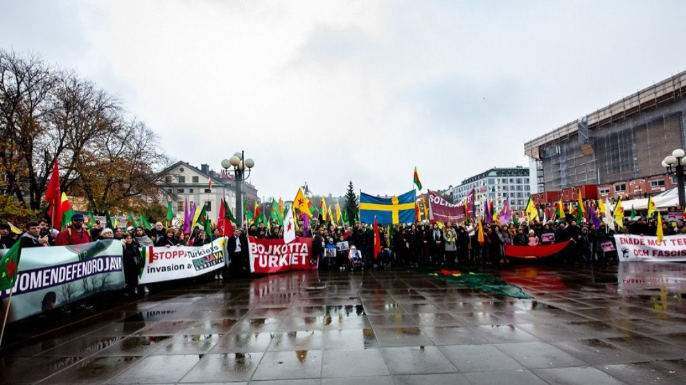 ANF | Stockholm in solidarity with Rojava