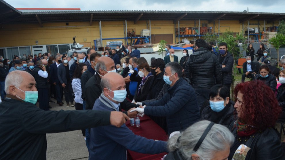 ANF | Memorial for PKK executive Kasim Engin in Darmstadt