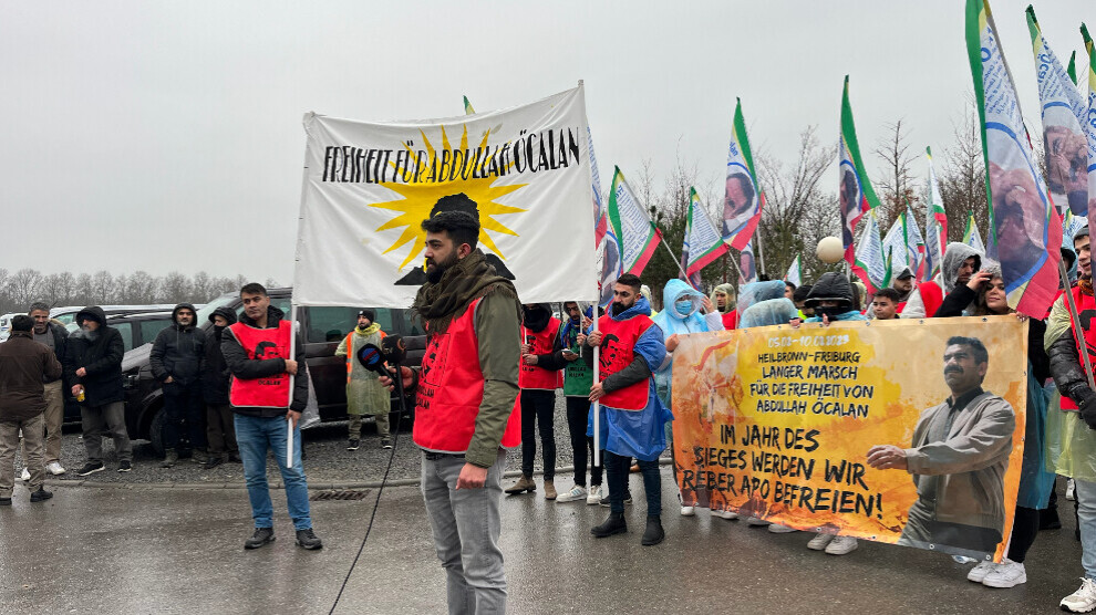 ANF | Long March for Öcalan’s freedom kicks off in Germany
